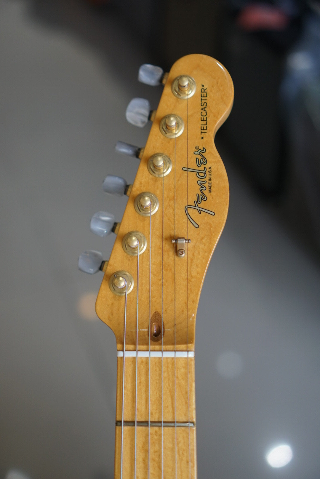 Fender Telecaster American Select Thinline Gold Hardware – smosyumusic-com