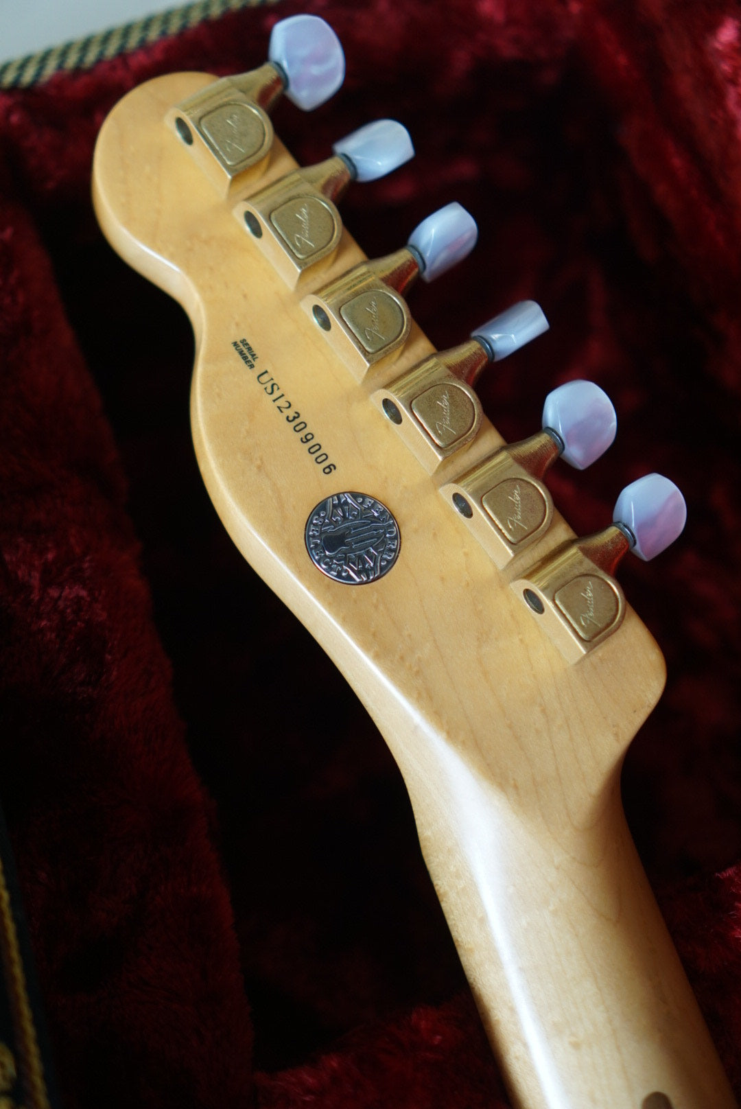Fender Telecaster American Select Thinline Gold Hardware – smosyumusic-com