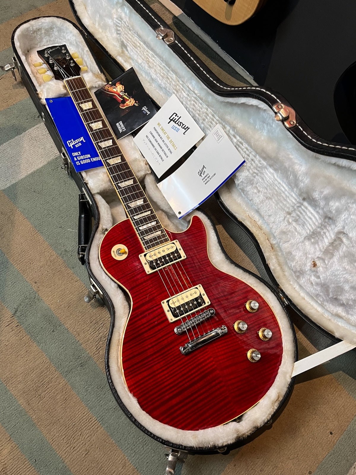 Gibson Lespaul Slash Signature Rosso Corsa – smosyumusic-com
