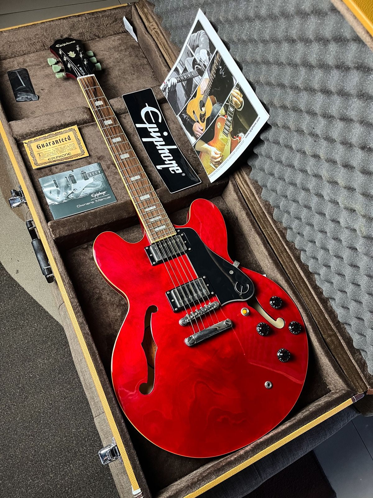 Epiphone ES 335 Red Cherry – smosyumusic-com