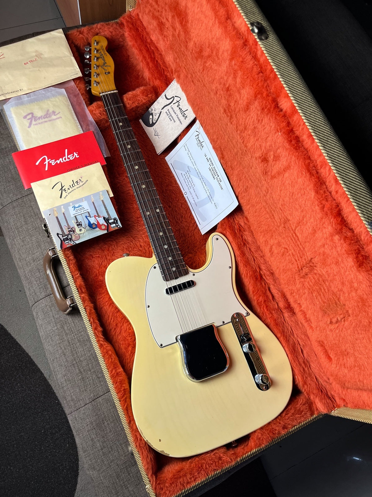 Fender telecaster american vintage reissue 64 – smosyumusic-com