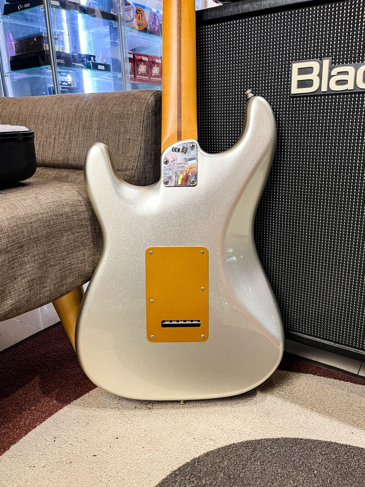Fender Stratocaster American Ultra Quicksilver – smosyumusic-com